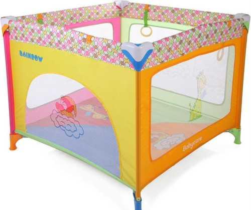 Манеж Baby care rainbow