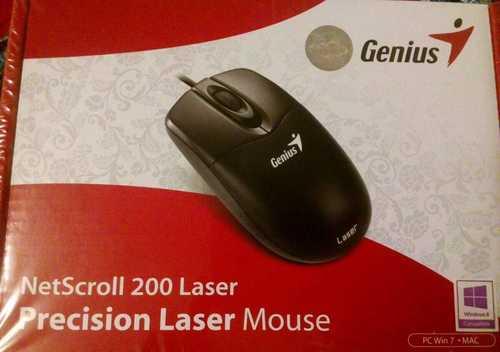 Мышь Genius NetScroll 200 Laser ps/2