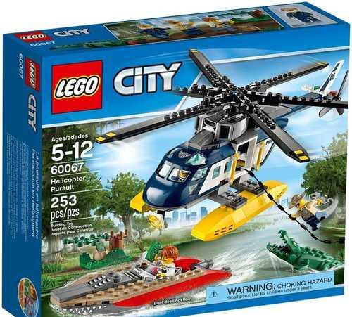 Lego City 60067 Погоня на полицейском вертолёте