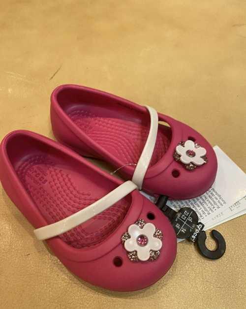 Новые балетки Crocs c6/22-23