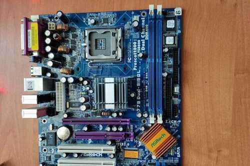 Материнская плата ASRock 775 Dual-915GL