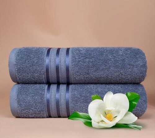 Набор банных полотенец Harmonika цвет: серо-голубой (70х130 см - 5 шт)