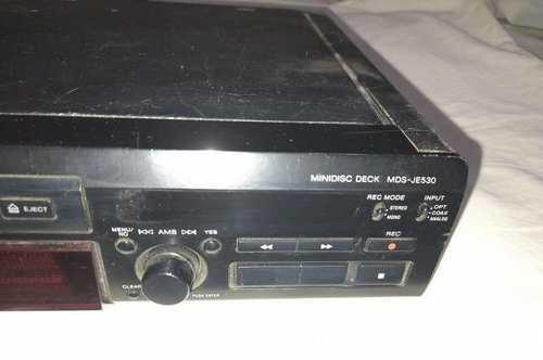 Sony minidisc deck MDS-JE530