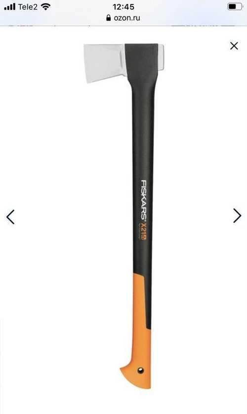Топор колун fiskars X 21 совершенно новый, цена 40