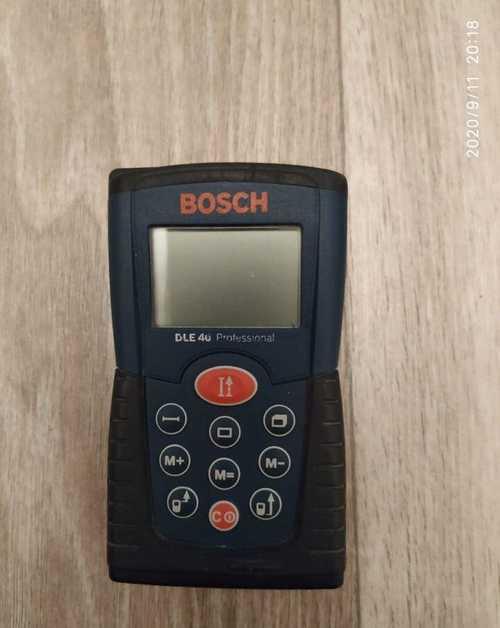 Лазерный дальномер Bosch DLE40