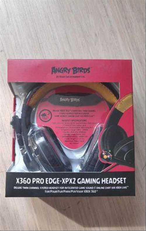Angry Bird Pro Edge XPX2 двухканальной гарнитурой