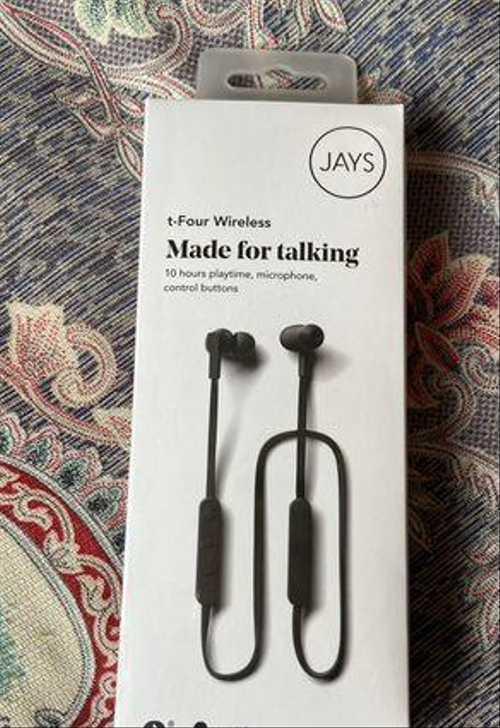 Беспроводные наушники Jays t-Four Wireless