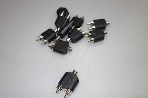 Переходник аудио jack 3.5mm - RCA 2