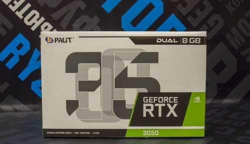Видеокарта palit dual GeForce RTX 3050 8GB