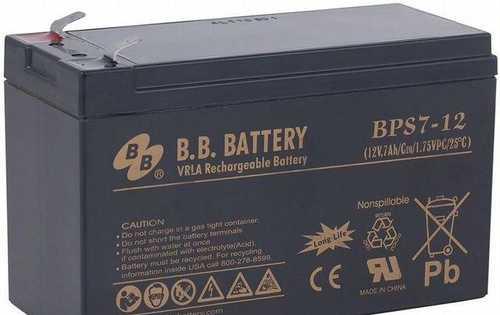 Аккумуляторная батарея для ибп BB BPS 7-12 12В 7Ач