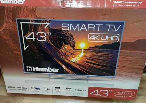 Телевизор Hamber 43"(109см) 4K Smart TV WI-FI