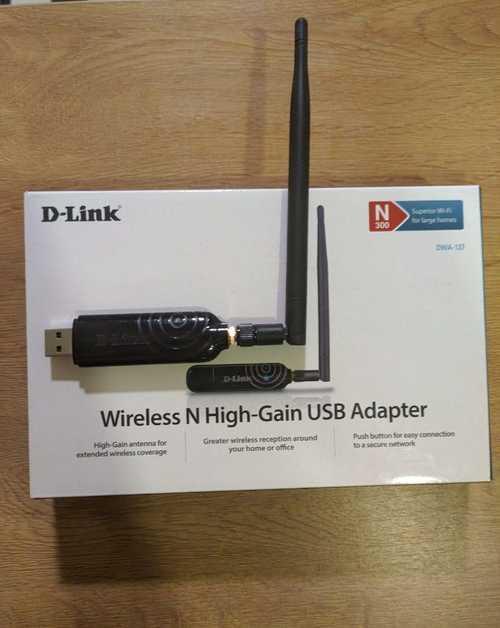 Wi-fi адаптер Dlink - DWA-137