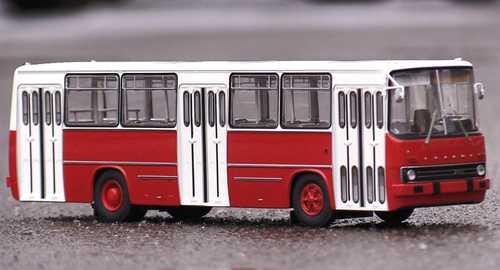 Ikarus 260.05, красно-белый, ClassicBus, 1:43