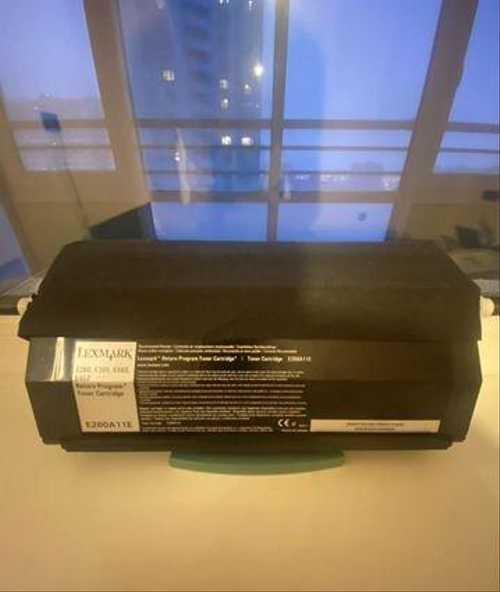 Картридж лазерный черный Lexmark E260A11E