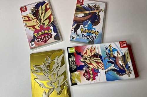 Pokemon Sword and Shield Dual Pack SteelBook