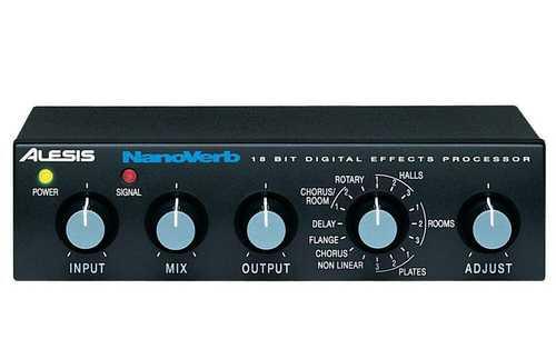 Цифровой процессор alesis nanjverb