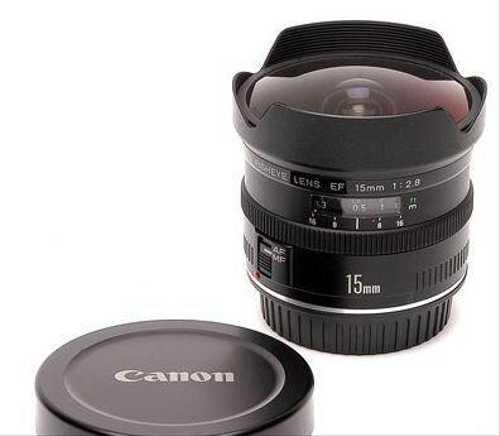 Объектив Canon Fisheye Lens EF 15mm 1:2.8