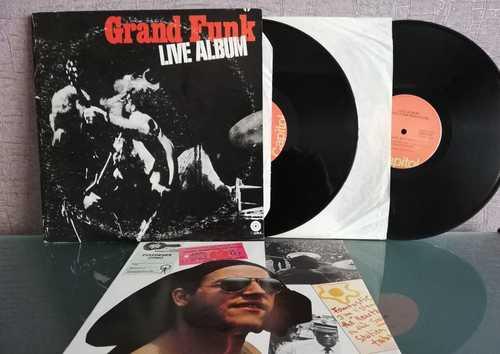 Grand funk слушать. Grand Funk Railroad - on time - 1969 LP. Grand Funk Railroad Live album 1970. Grand Funk Railroad collected 2lp. Grand Funk Live album LP.