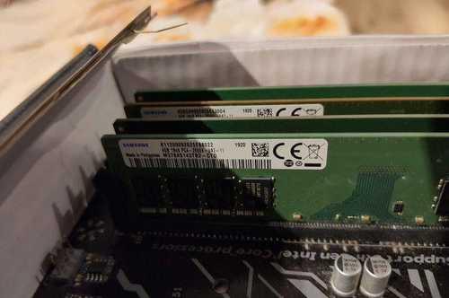 Оперативная память ddr4 Samsung/Crusial