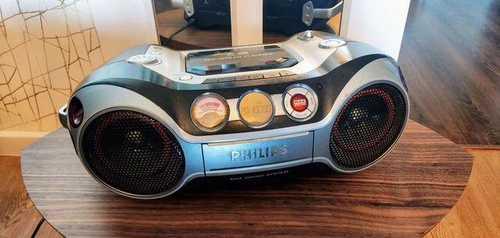 Кассетный магнитофон philips, CD, MP3