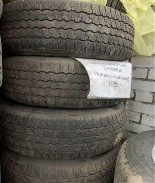 Колеса Bridgestone dueler 205/80/R16 Mitsubishi L