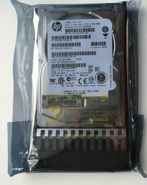 HP HDD 2.5 146Gb 15K SAS новые