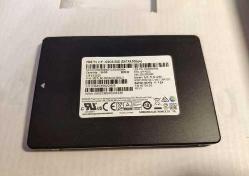 Жесткий диск Samsung SSD 128 GB