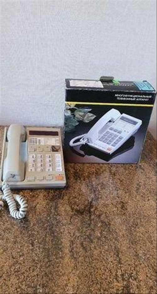 Многофункциональный телефонный аппарат с аон вайт
