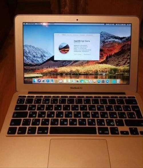 Apple MacBook Air 11 (2011, core i7 128gb ssd)