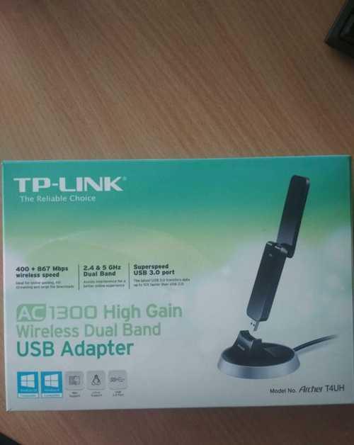 Wi-Fi адаптер TP-link Archer T4UH