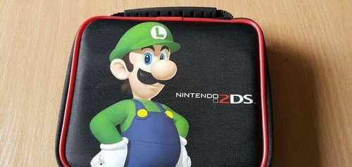 Nintendo 2DS чехол-сумка Луиджи оригинал