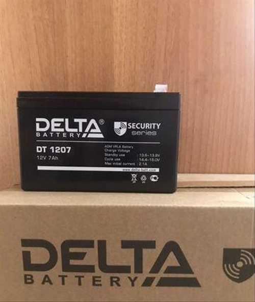 Аккумуляторы Delta DT 1207