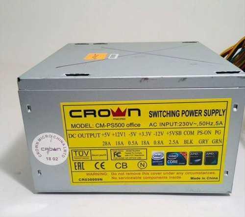 Схема crown cm ps500