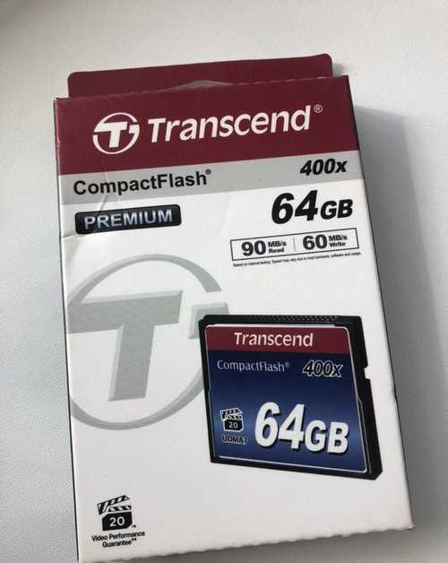 Transcend CF card 400x 64GB