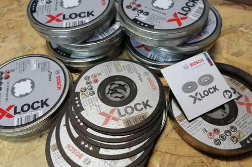 Отрезной диск Bosch X-Lock (10шт в банке)