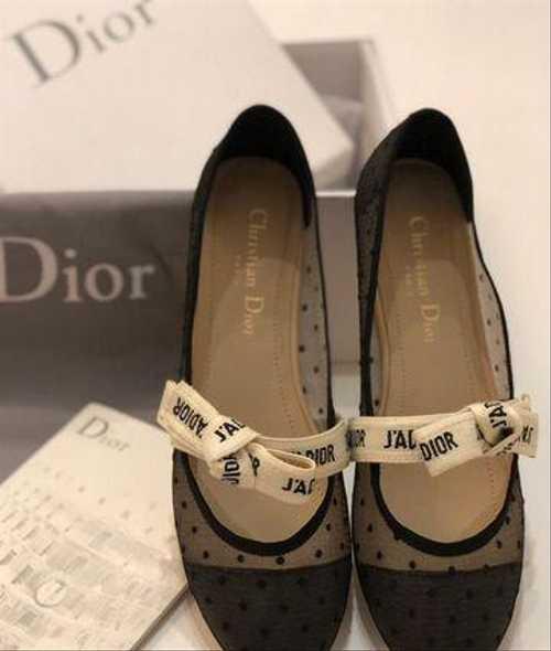 Балетки Christian Dior новые