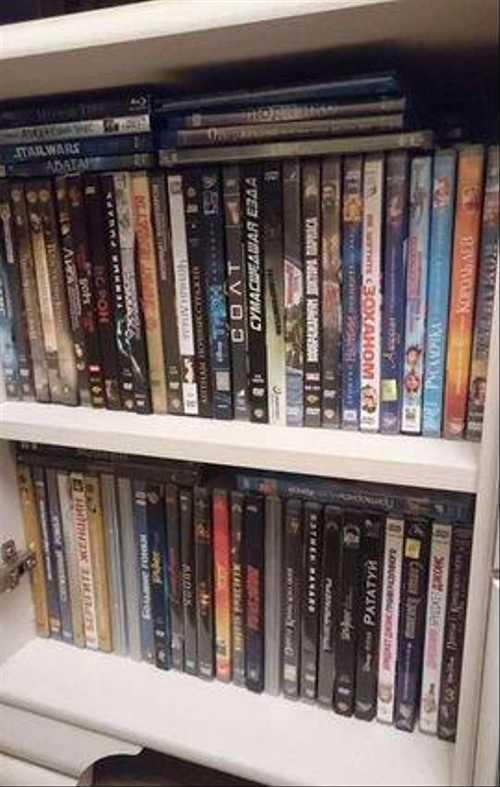 DVD диски, коллекция, лицензии, blu-ray