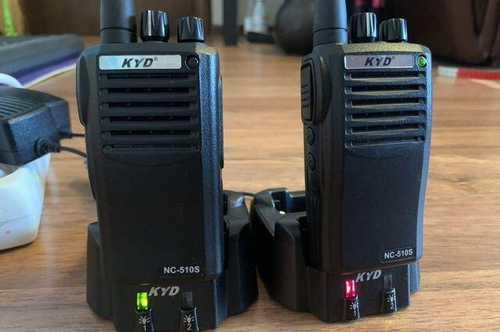Рации / радиостанции носимые KYD-510S 2 штуки