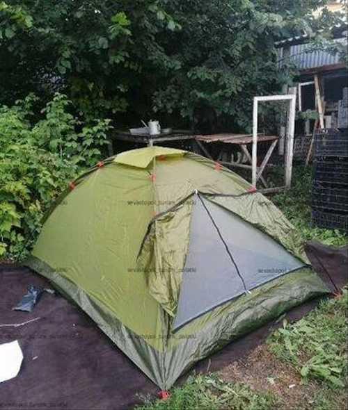 2х-местная палатка. Большая размер 205х150х105 см