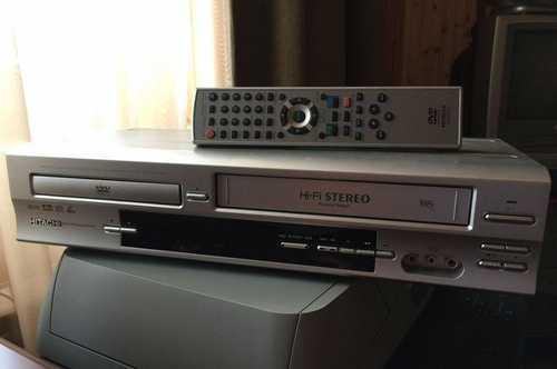 DVD + VCR в одном корпусе hitachi DV-PV3A