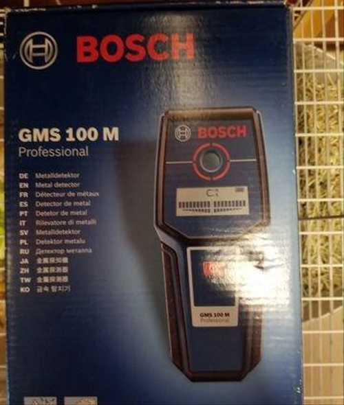 Детектор скрытой проводки Bosch gms 100