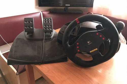 Руль logitech momo racing