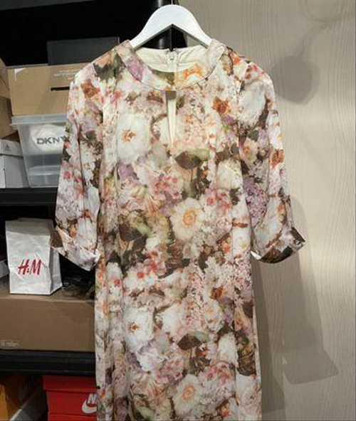 Шифоновое платье S