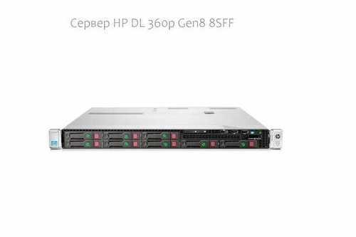 Сервер HP DL 360p Gen8 8SF(E5- 2620,32gb)