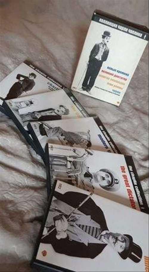 Коллекция Чарли Чаплина на DVD дисках