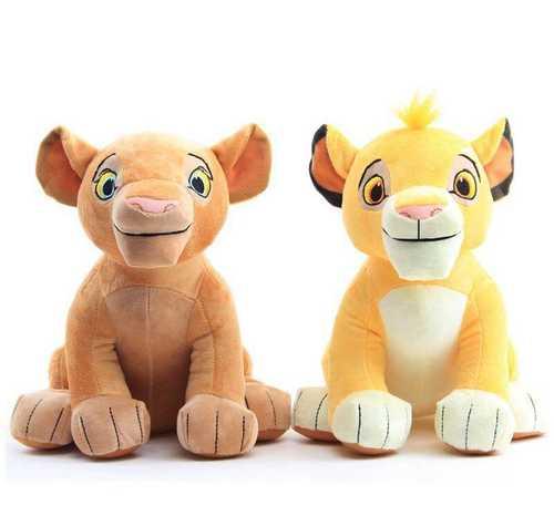 Король Лев Симба и Нала Мягкие Игрушки 30 см