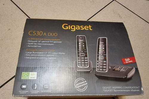 Радиотелефон c автоответчиком Gigaset C530 A DUO