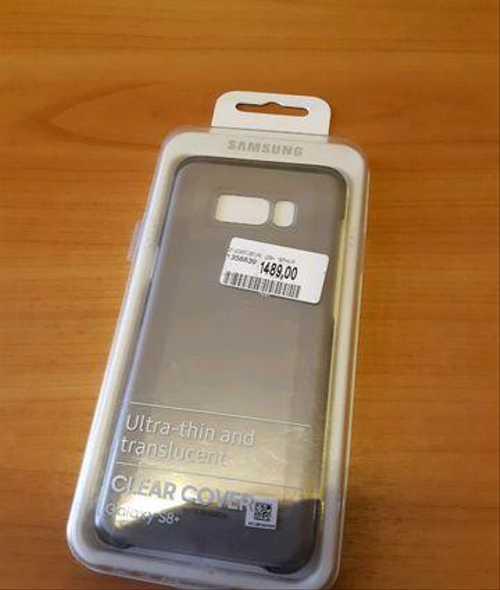 Чехол SAMSUNG Clear Cover Galaxy S8 plus