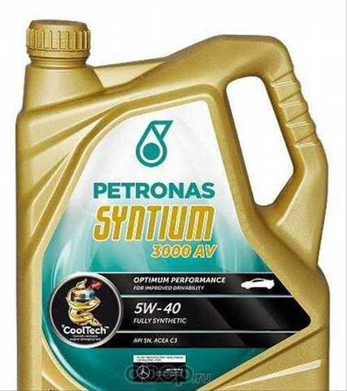 Моторное масло petronas syntium 3000 AV 5W40 4L