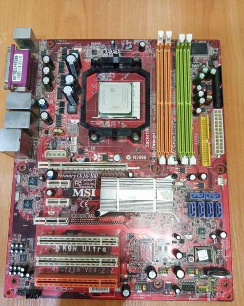 AM2 DDR2 MSI MS-7250 K9N ultra + Athlon 64 X2 5000